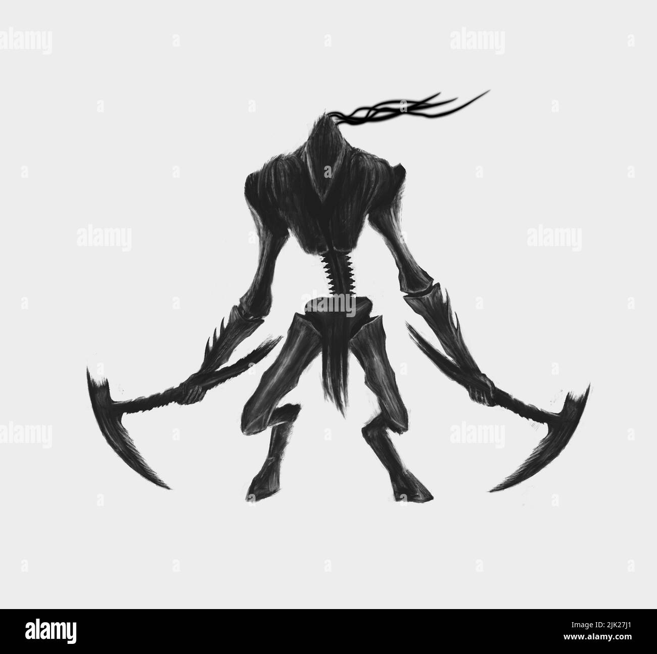 Character concept, monster design Stock Photo - Alamy