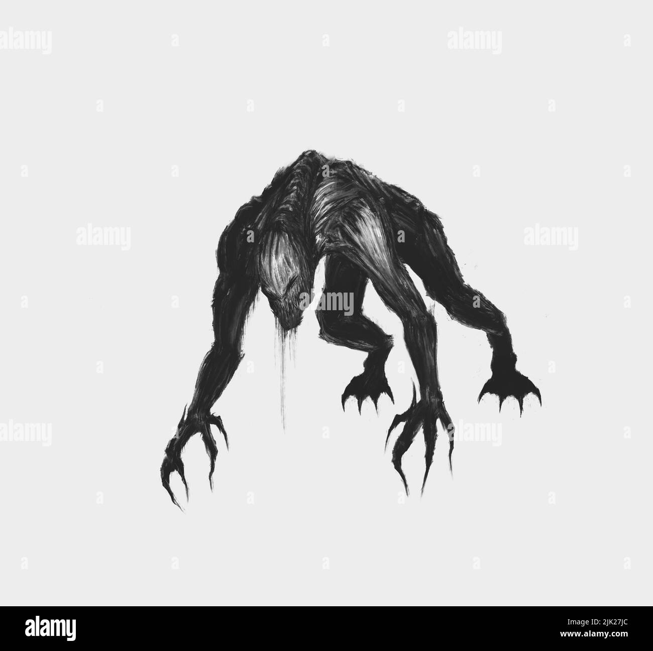 Character concept, monster design Stock Photo - Alamy