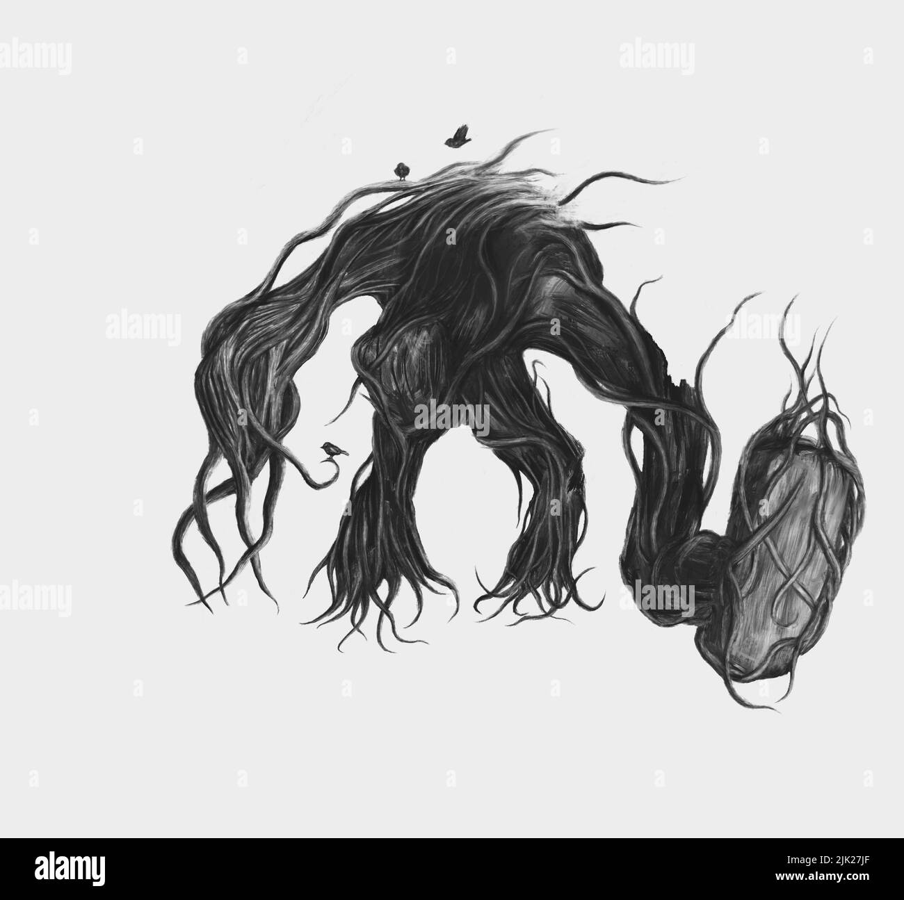 Character concept, monster design Stock Photo - Alamy