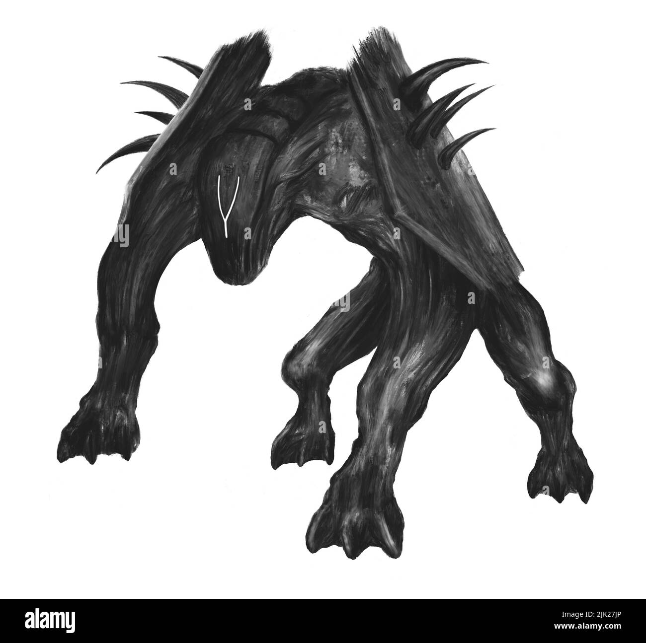 Character concept, monster design Stock Photo - Alamy