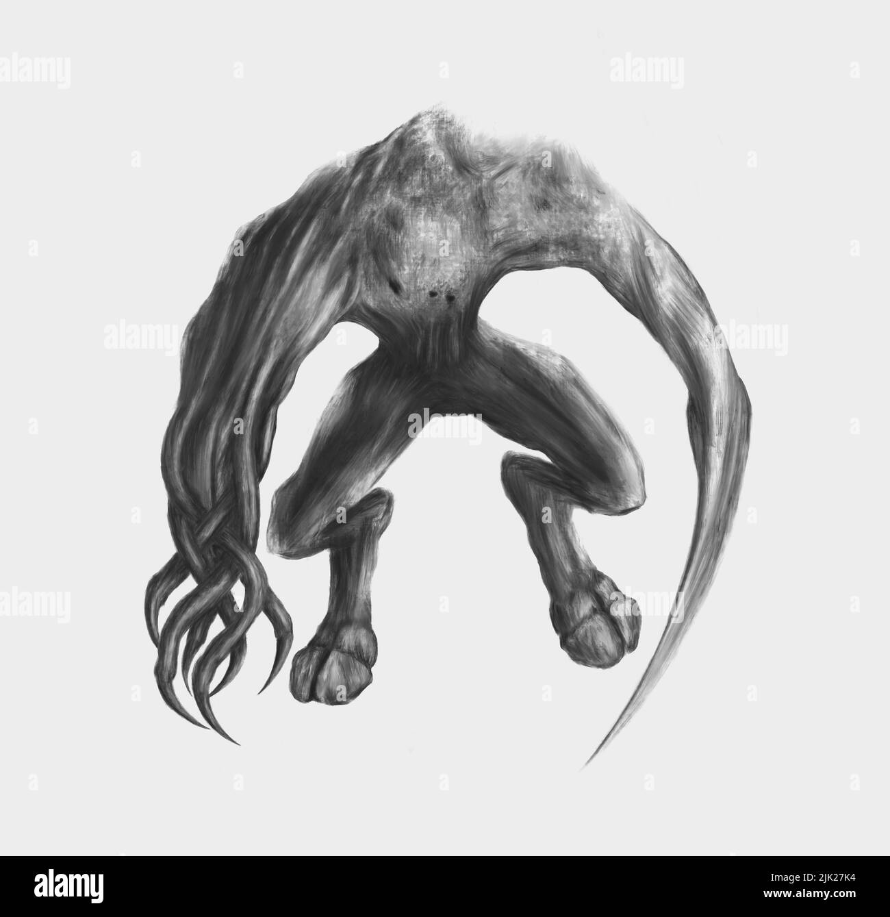 Character concept, monster design Stock Photo - Alamy