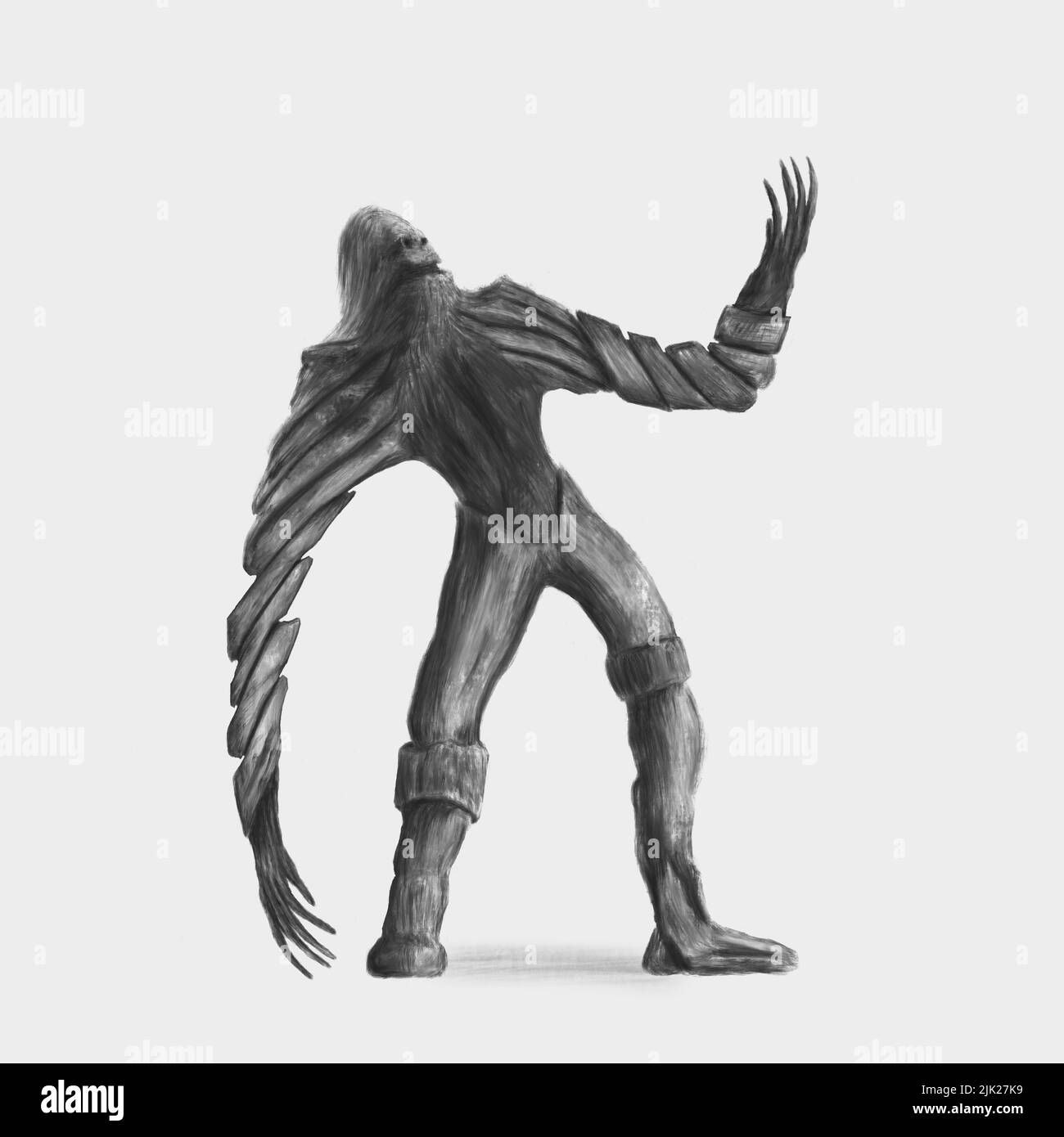 Character concept, monster design Stock Photo - Alamy