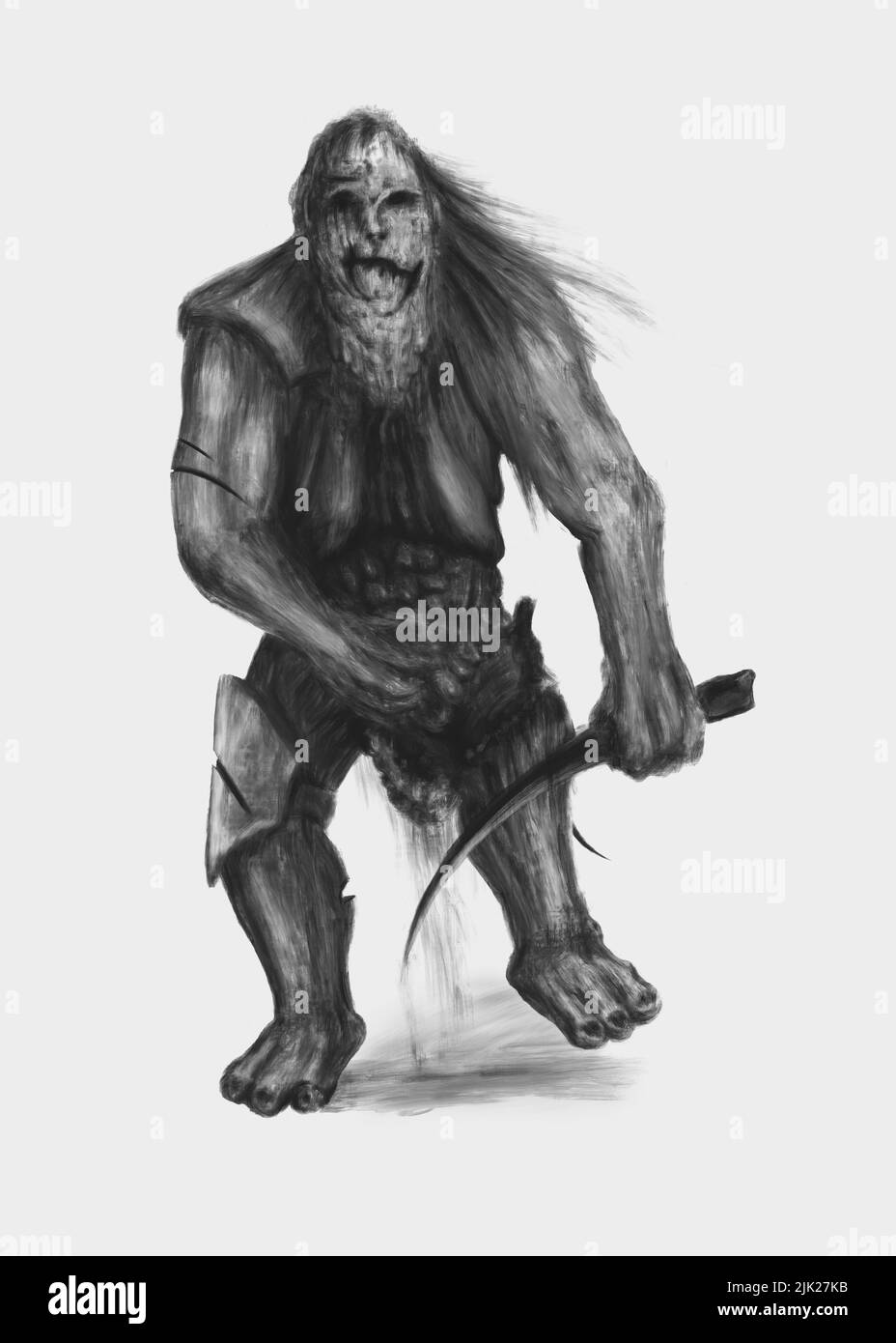 Character concept, monster design Stock Photo - Alamy