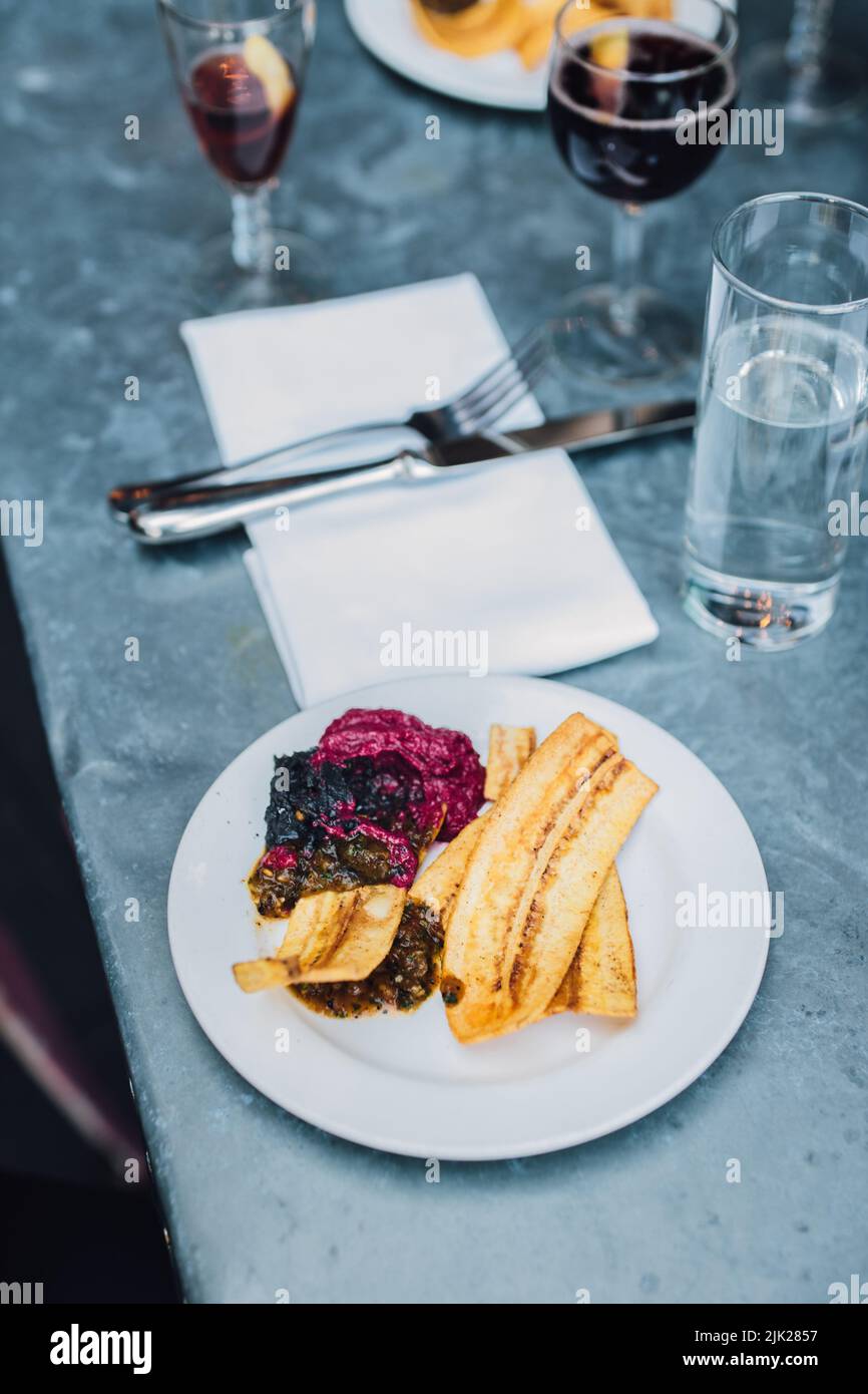 Dips table hi-res stock photography and images - Alamy