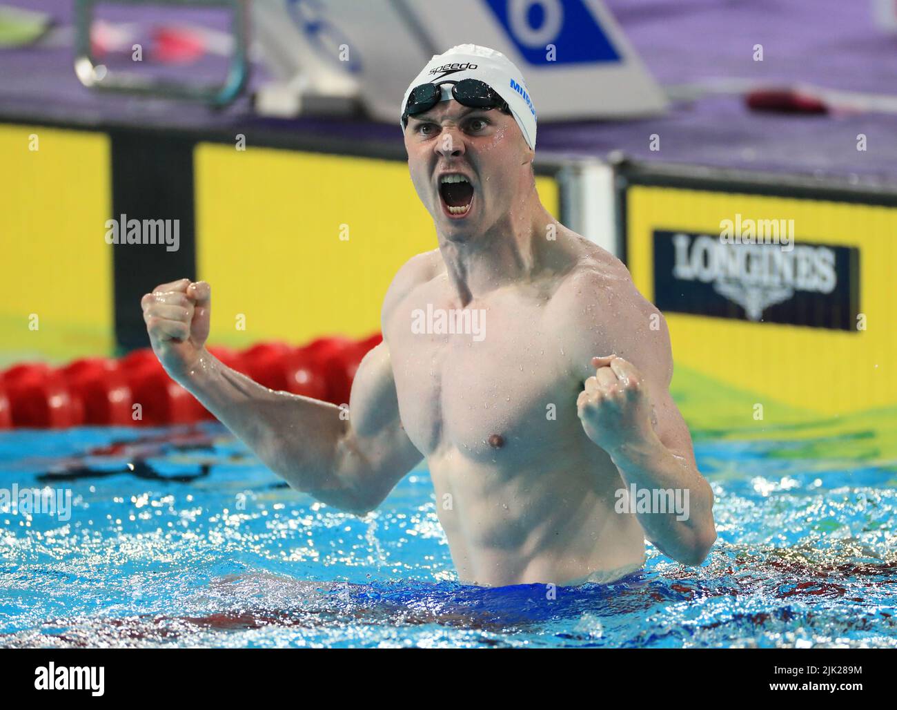 Scotland's Ross Murdoch celebrates bronze in the Men's 200m ...