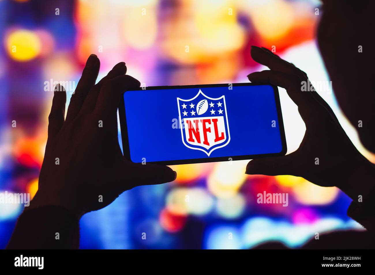 National football league logos hi-res stock photography and images - Alamy