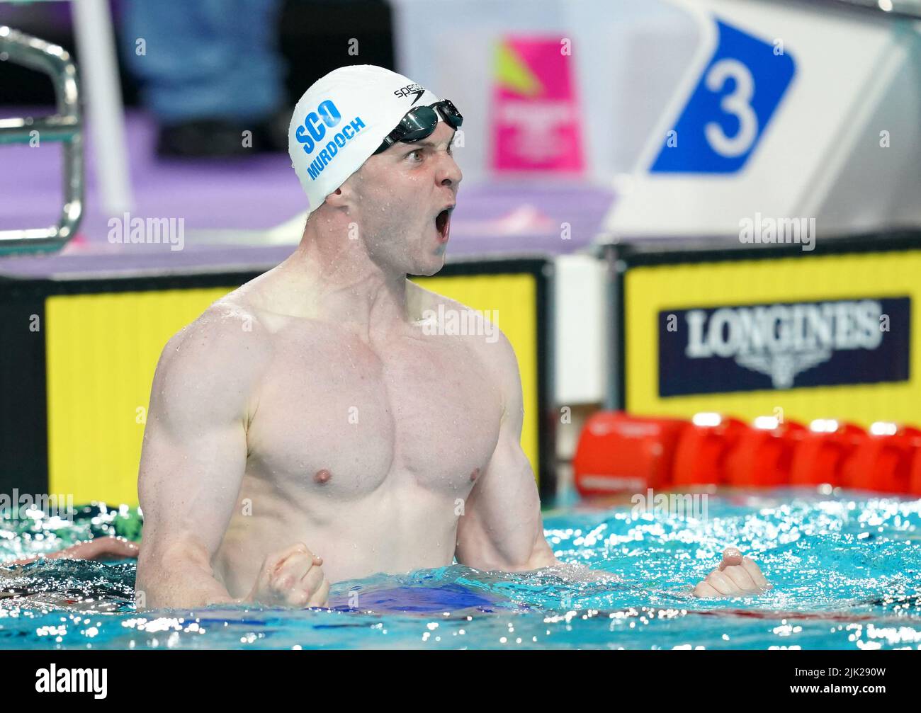 Scotland's Ross Murdoch celebrates bronze in the Men's 200m ...