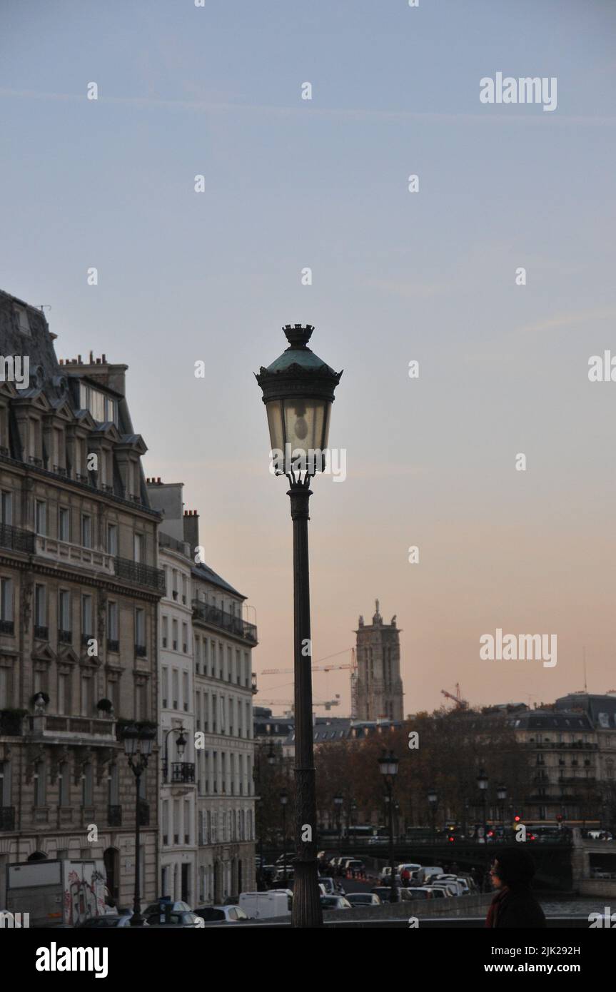 Street lamps in Paris Stock Photo - Alamy