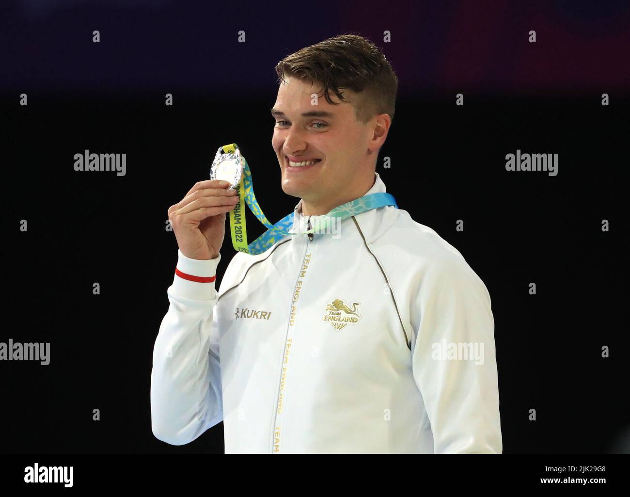 England's James WIlby after winning silver in the Men's 200m ...