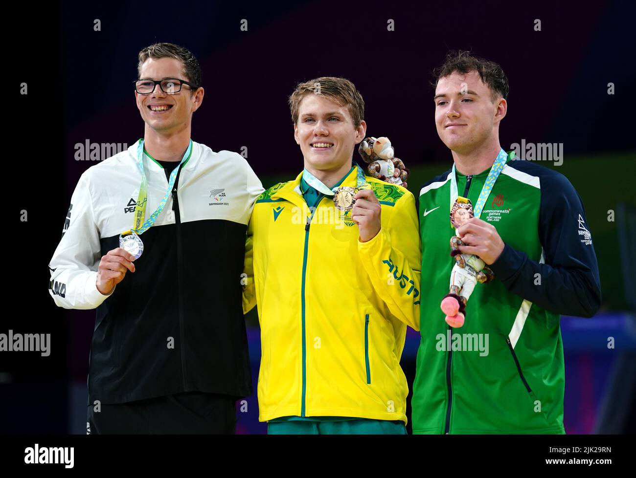 New Zealand's Jesse Reynolds, silver, Australia's Timothy Hodge, gold ...