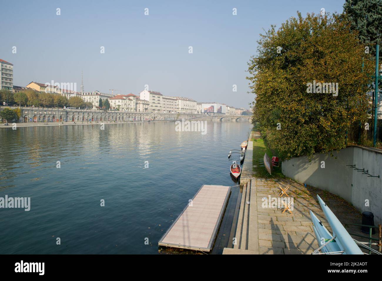 The river Po Stock Photo - Alamy