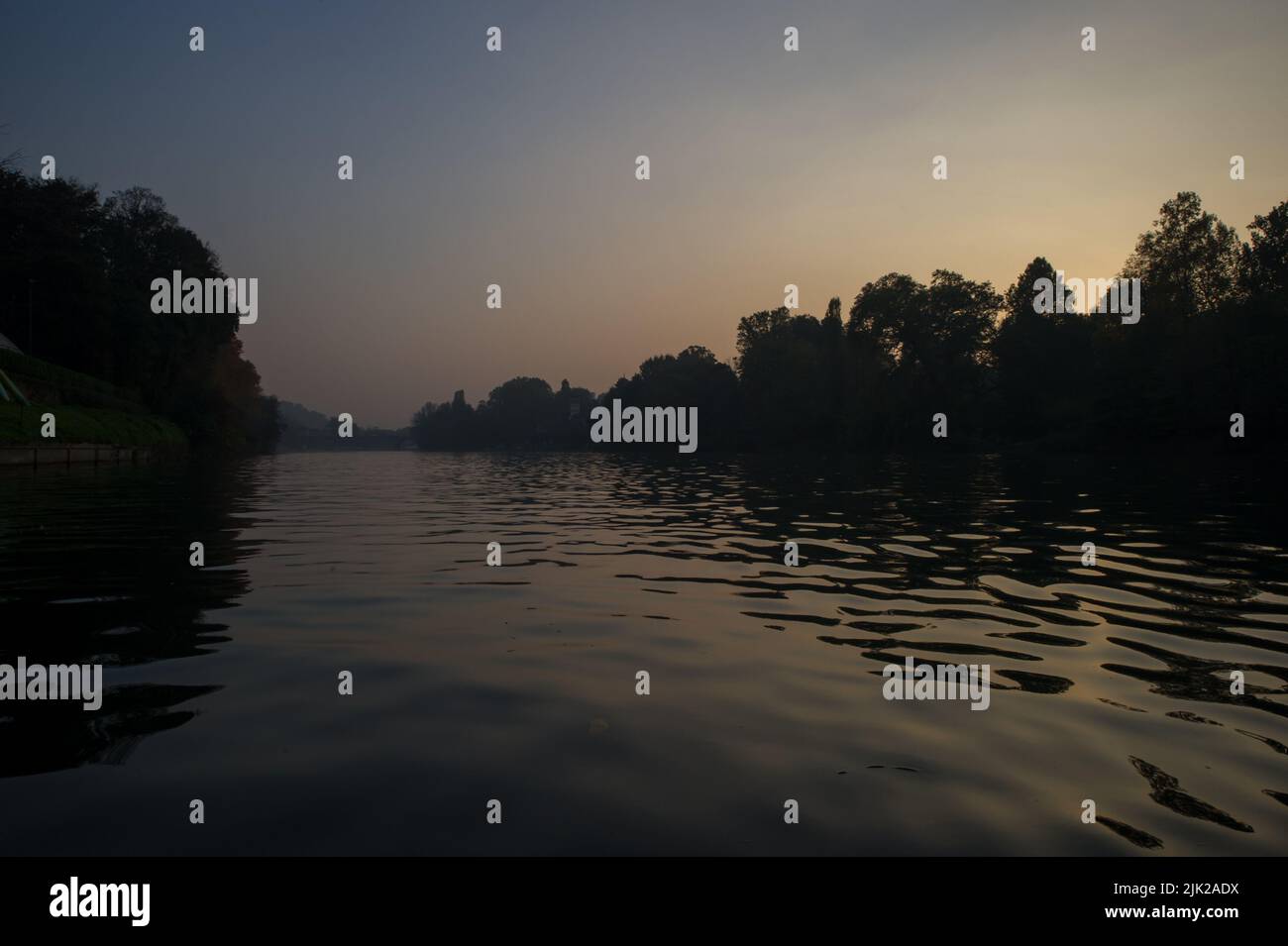 The river Po Stock Photo - Alamy