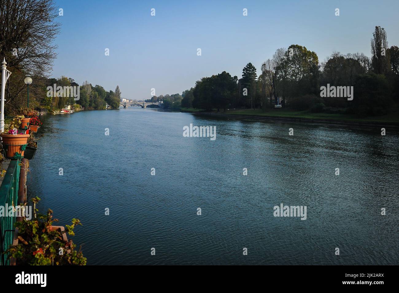 The river Po Stock Photo - Alamy