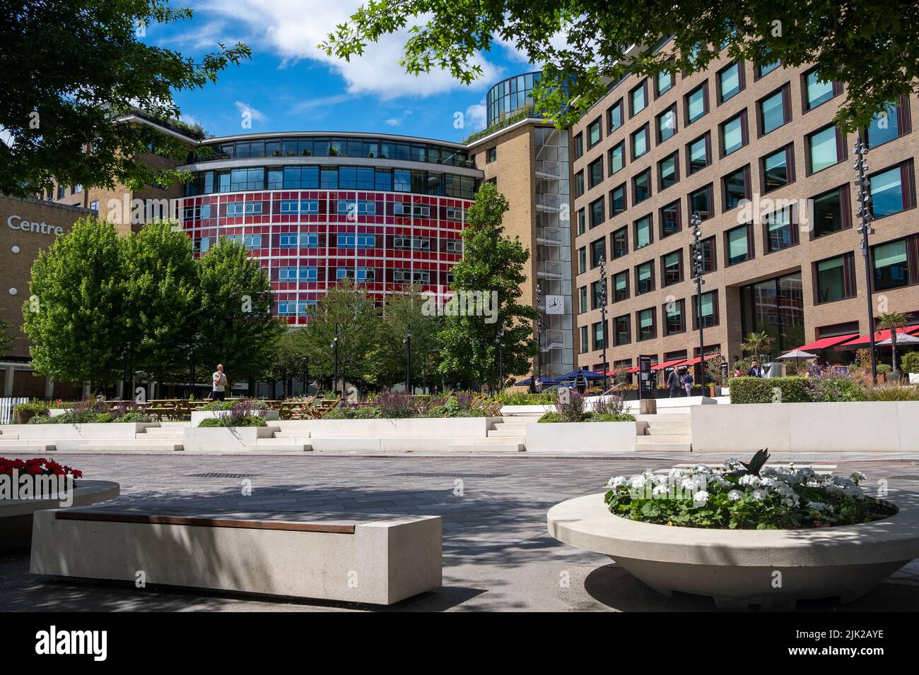 London, July 2022: Television Centre in White City- a newly redeveloped ...