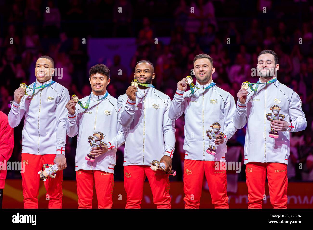 Team england relay birmingham hi-res stock photography and images - Alamy