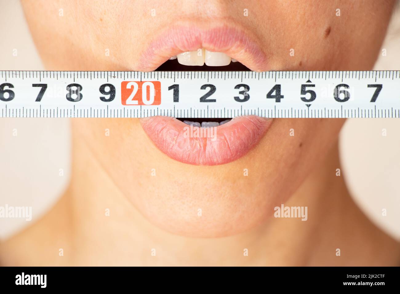 Gag mouth hi-res stock photography and images - Alamy