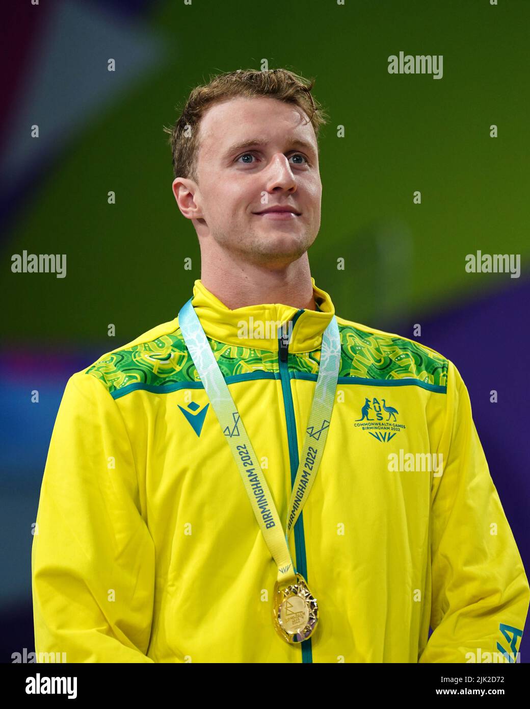Australia's Elijah Winnington after winning gold in the Men's 400m ...