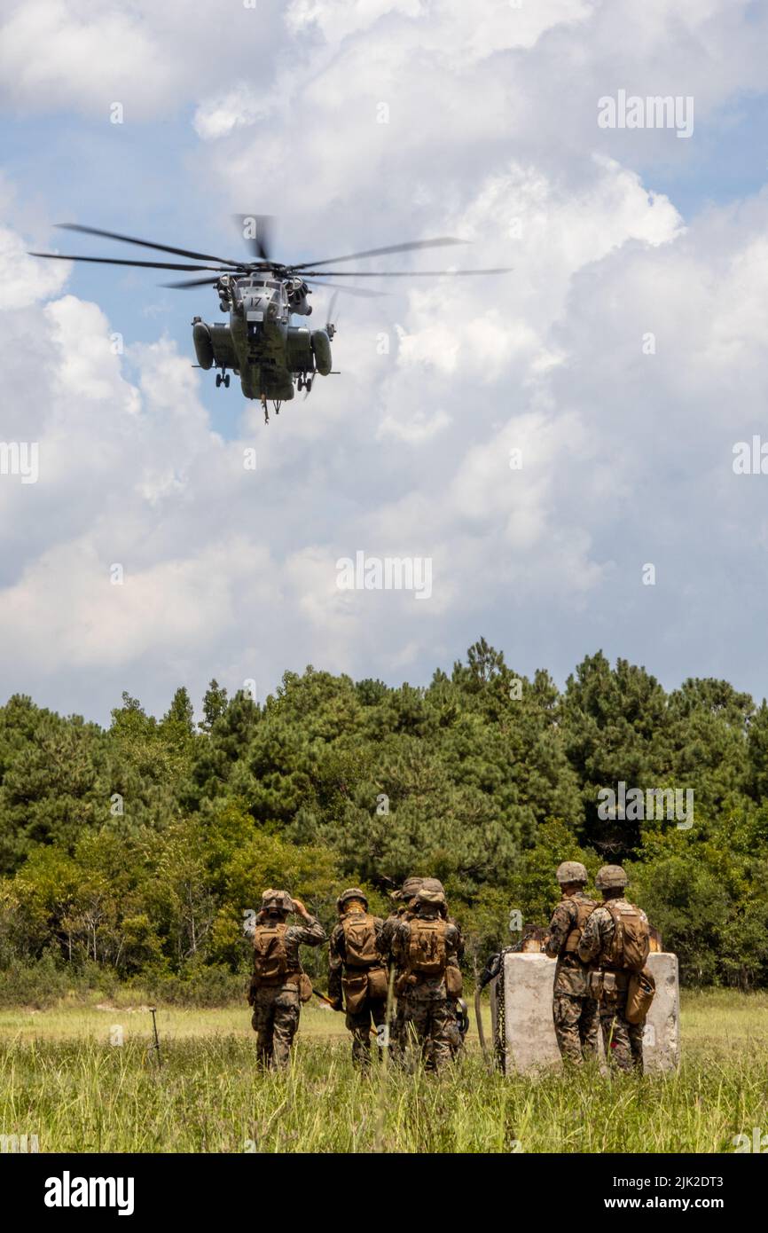 U.S. Marines assigned to Combat Logistics Battalion 24, 2nd Marine ...