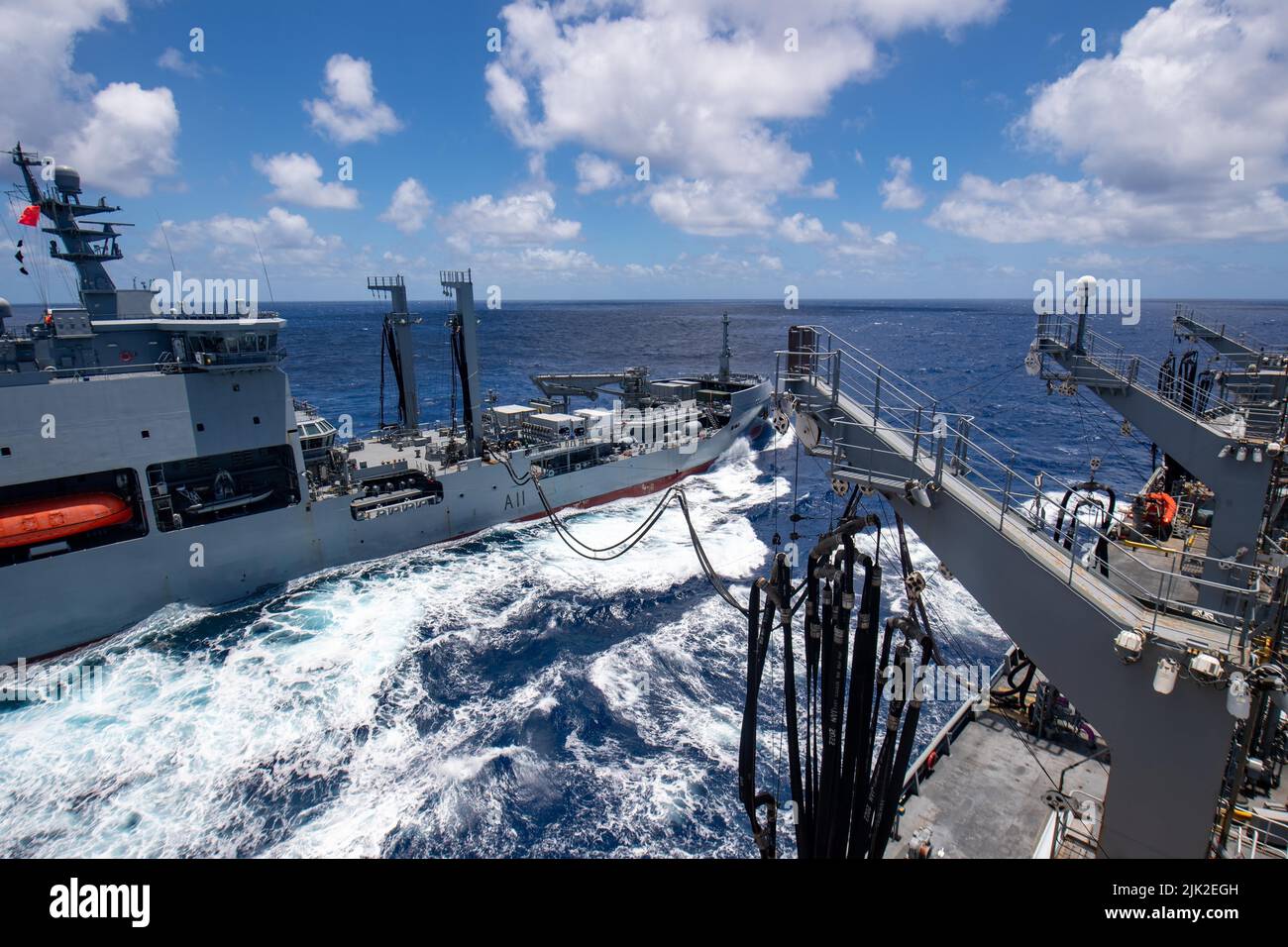 220726-N-MR124-2025 PACIFIC OCEAN (July 26, 2022) Royal New Zealand ...
