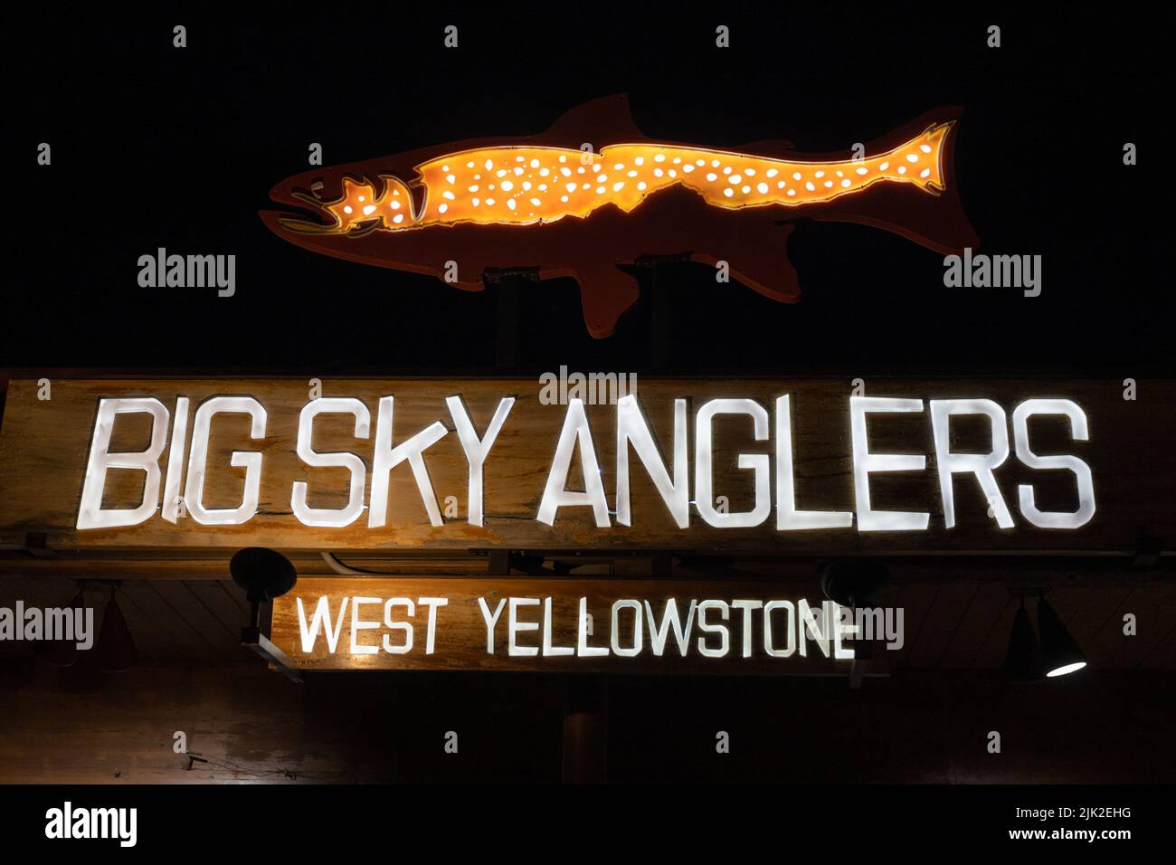 Big sky anglers hi-res stock photography and images - Alamy
