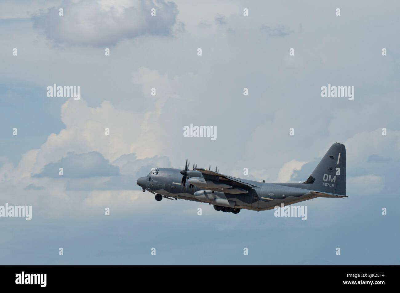 A U.S. Air Force C-130J Combat King II assigned to the 79th Rescue ...