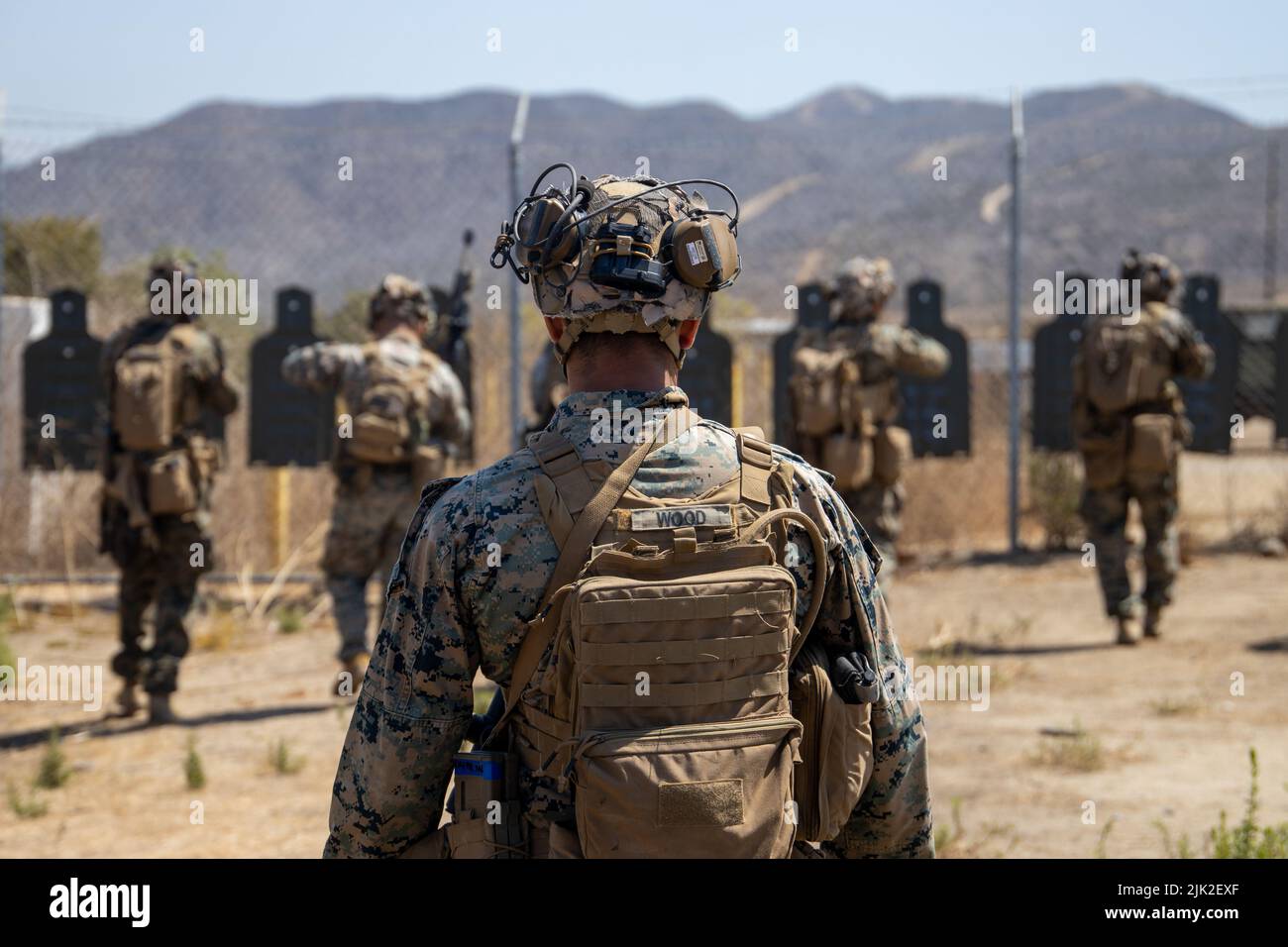U.S. Marine Corps Sgt. Francisco Wood, a rifleman with Bravo Company ...