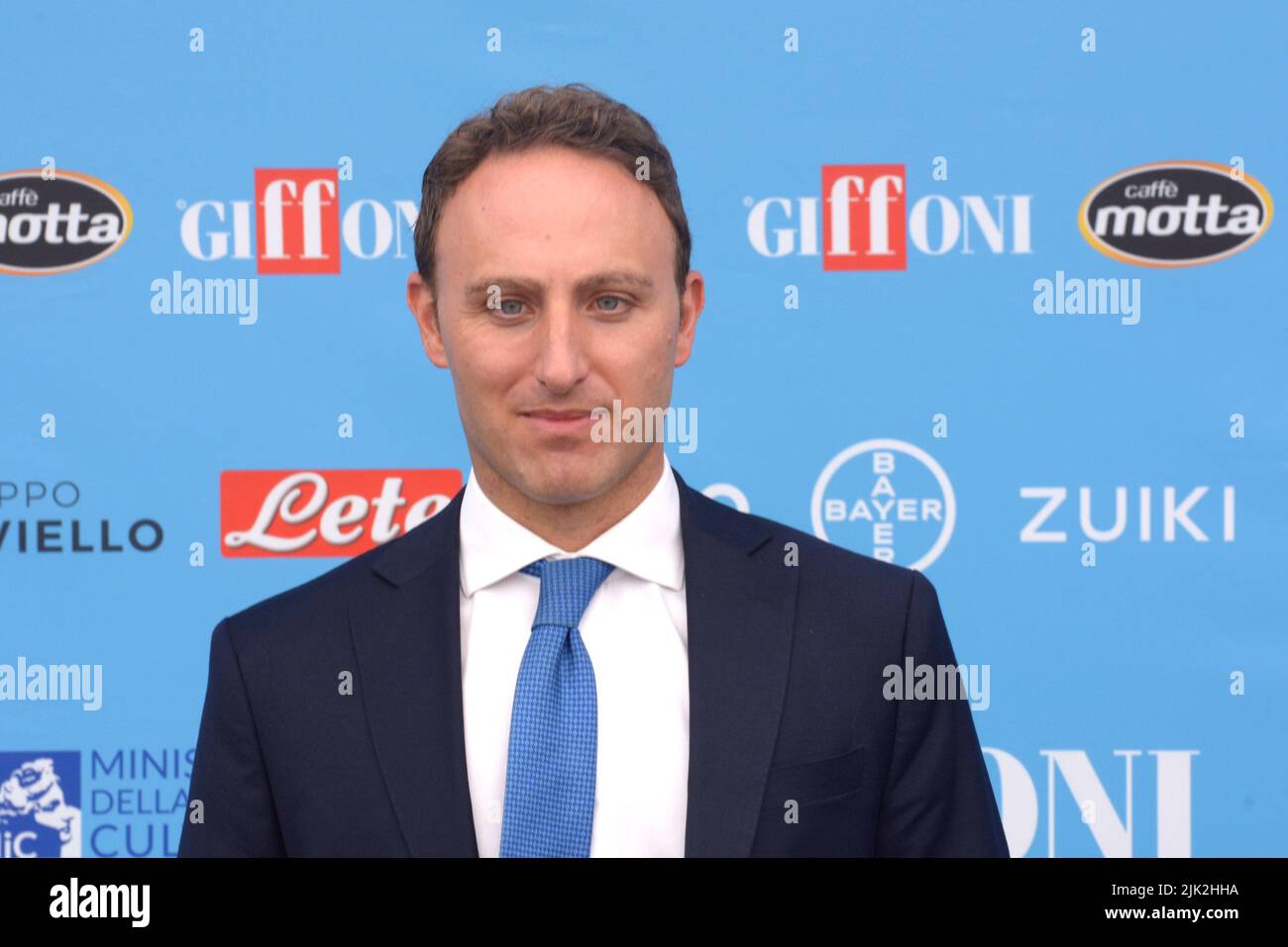 Giffoni Valle Piana, Italy. 29th July, 2022. Piero De Luca at Giffoni ...