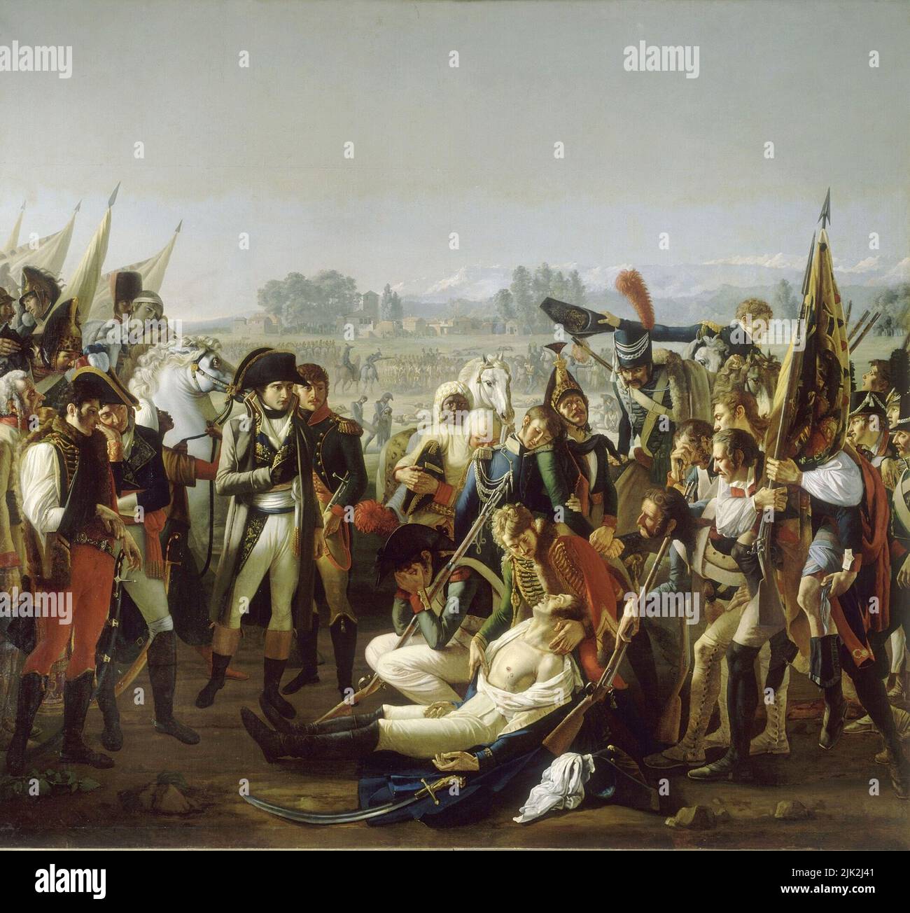 Napoleon is shown the body of Louis Desaix, one of his most able ...