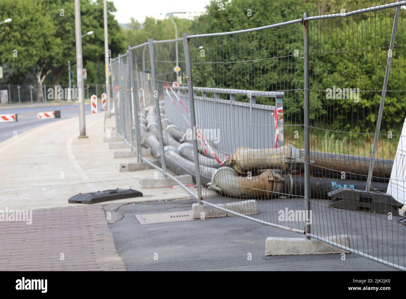 July 29, 2022, GÃ¶ttingen, Lower Saxony, Germany: All preparations have ...