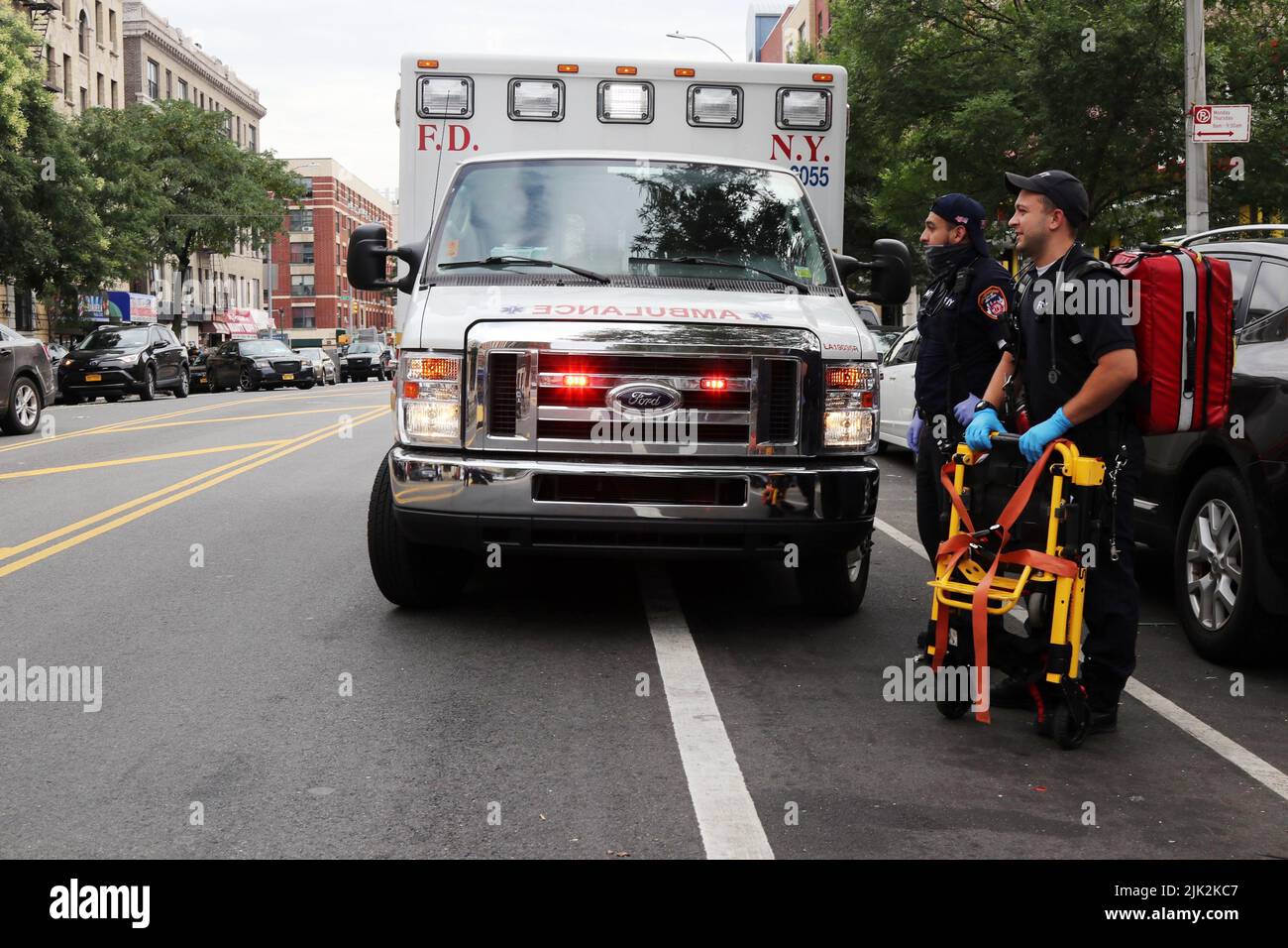Three Suspects Apprehended in Bronx Shooting, New York, NY USA Stock ...
