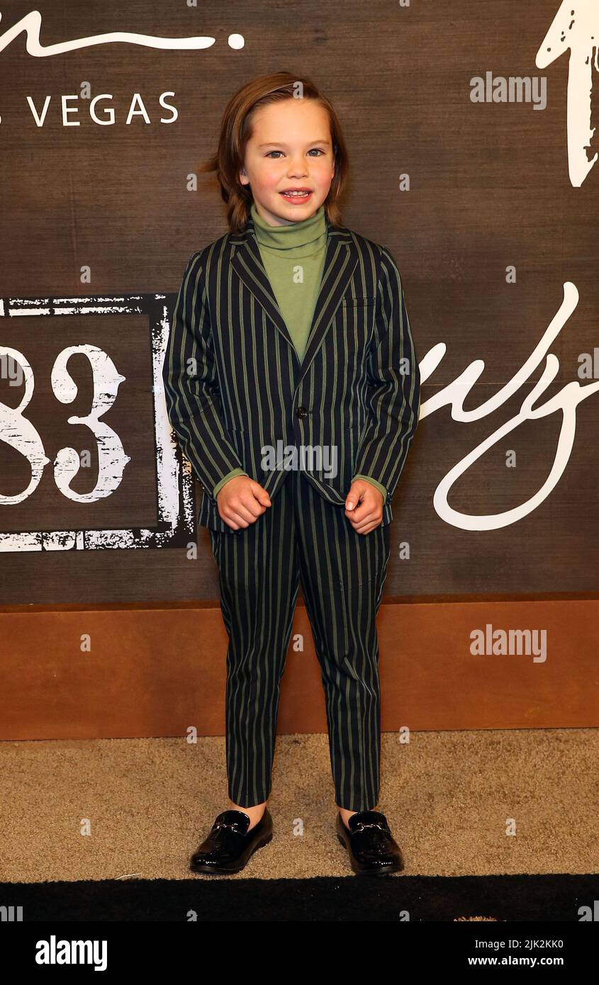 1883 World Premiere Red Carpet at Wynn Las Vegas Featuring: Audie Rick ...