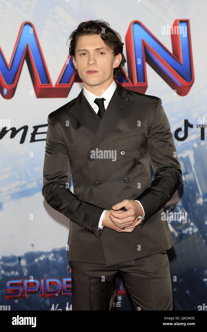 Spider-Man: No Way Home Premiere at the Village Theater on December 13 ...