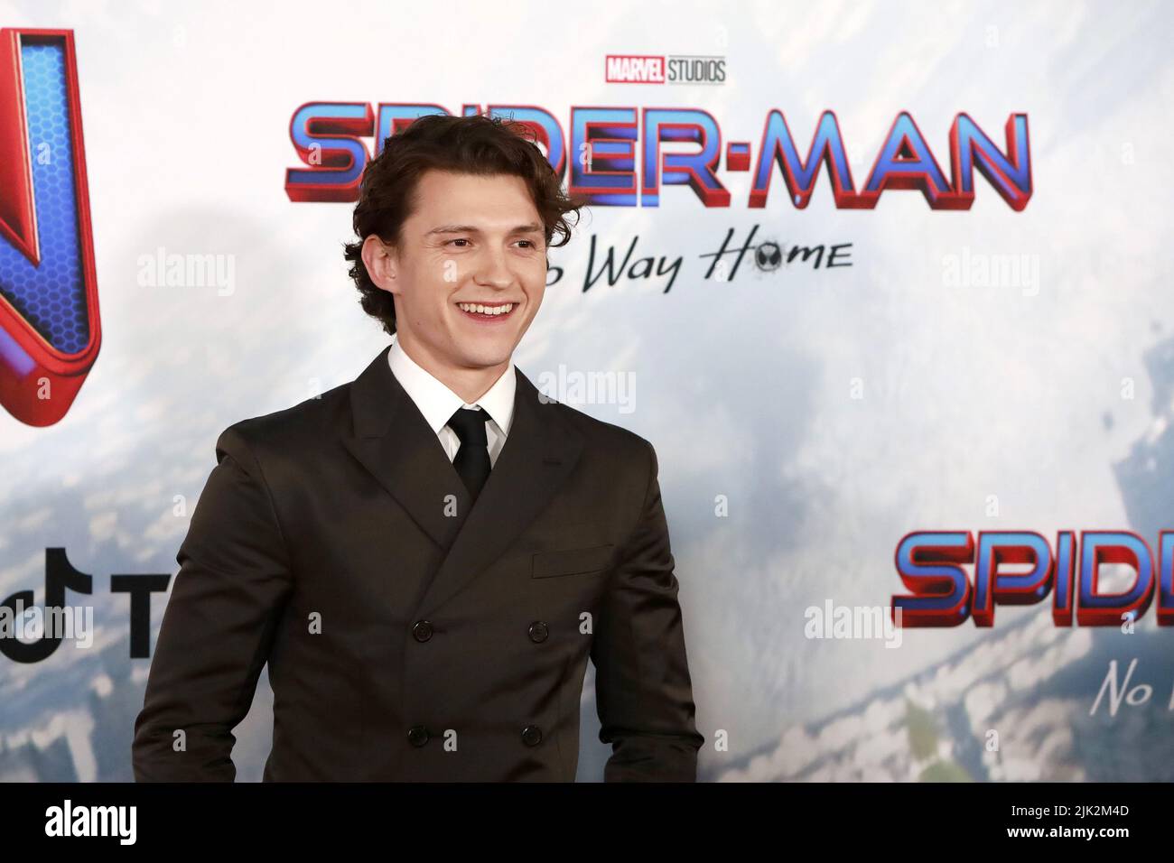 Spider-Man: No Way Home Premiere at the Village Theater on December 13 ...