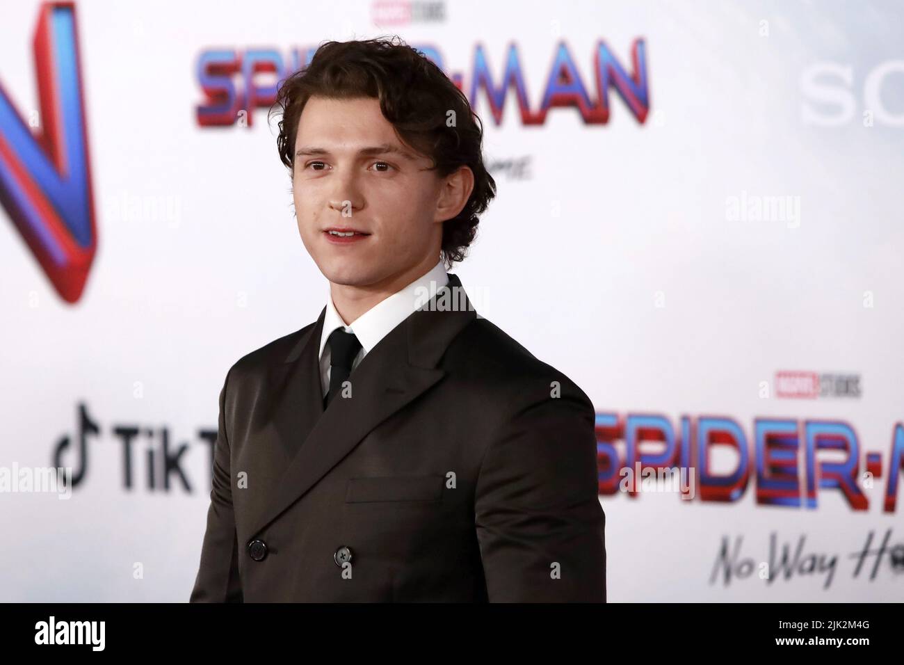 Spider-Man: No Way Home Premiere at the Village Theater on December 13 ...