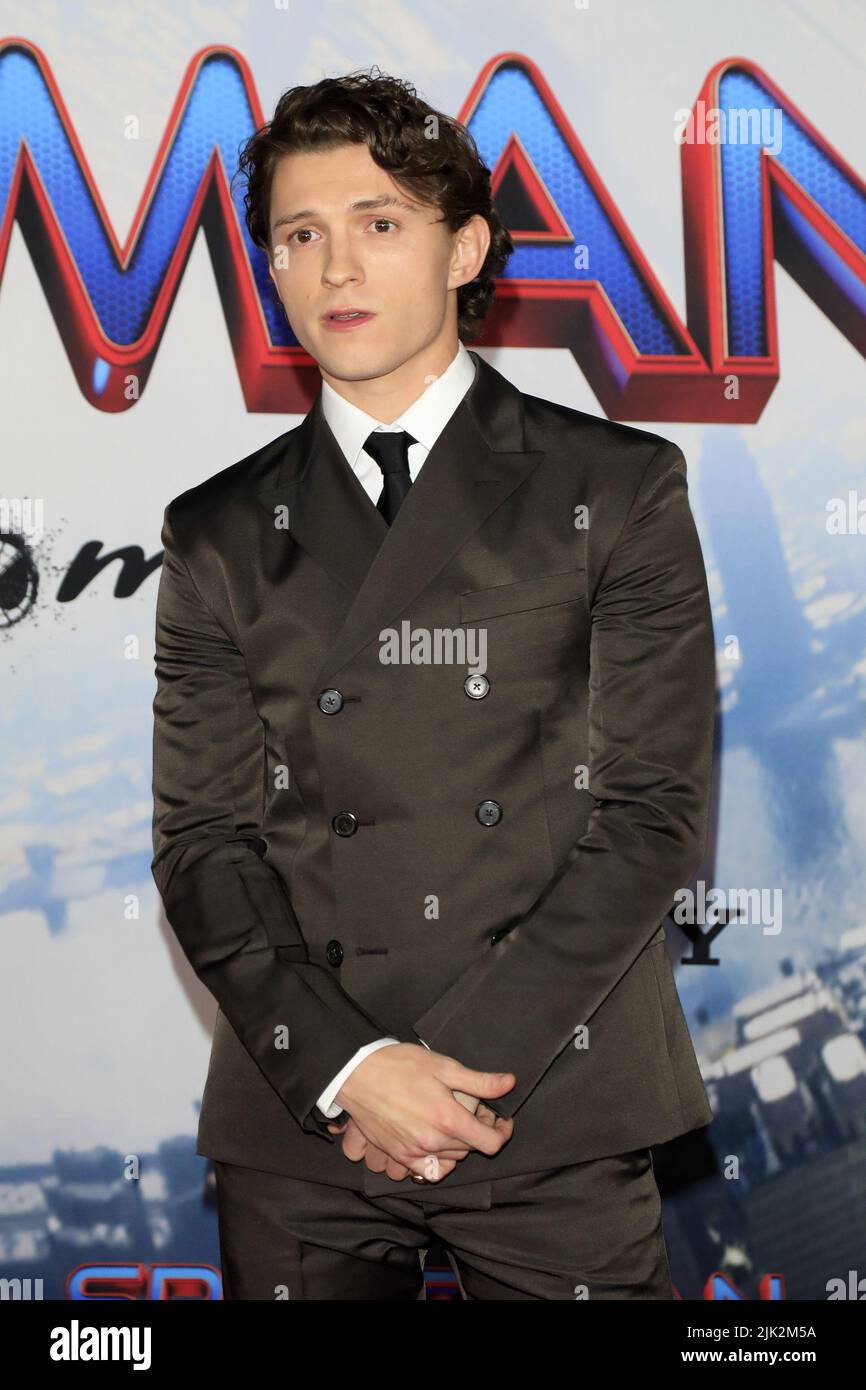 Spider-Man: No Way Home Premiere at the Village Theater on December 13 ...