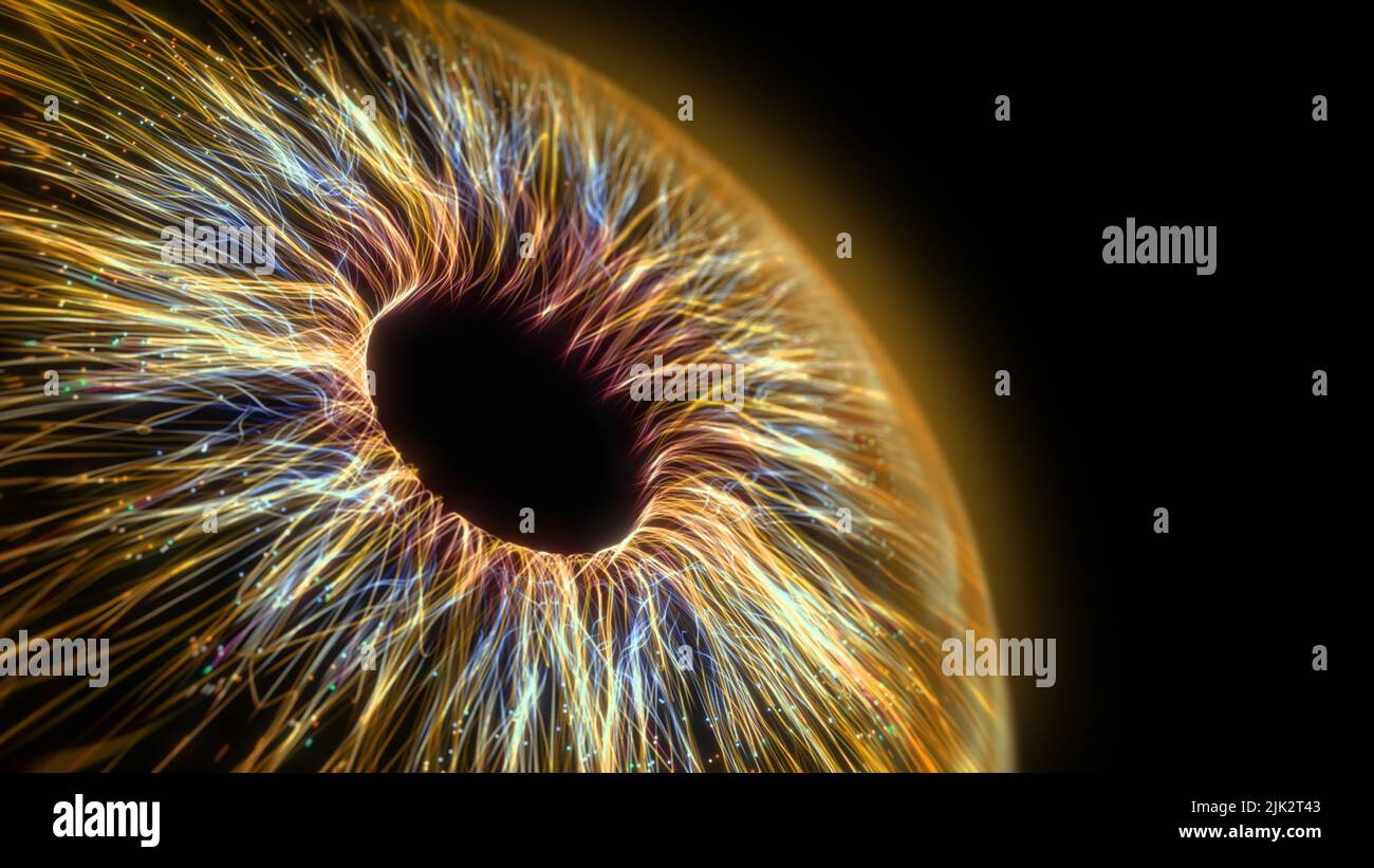 Constricted pupil eye hi-res stock photography and images - Alamy