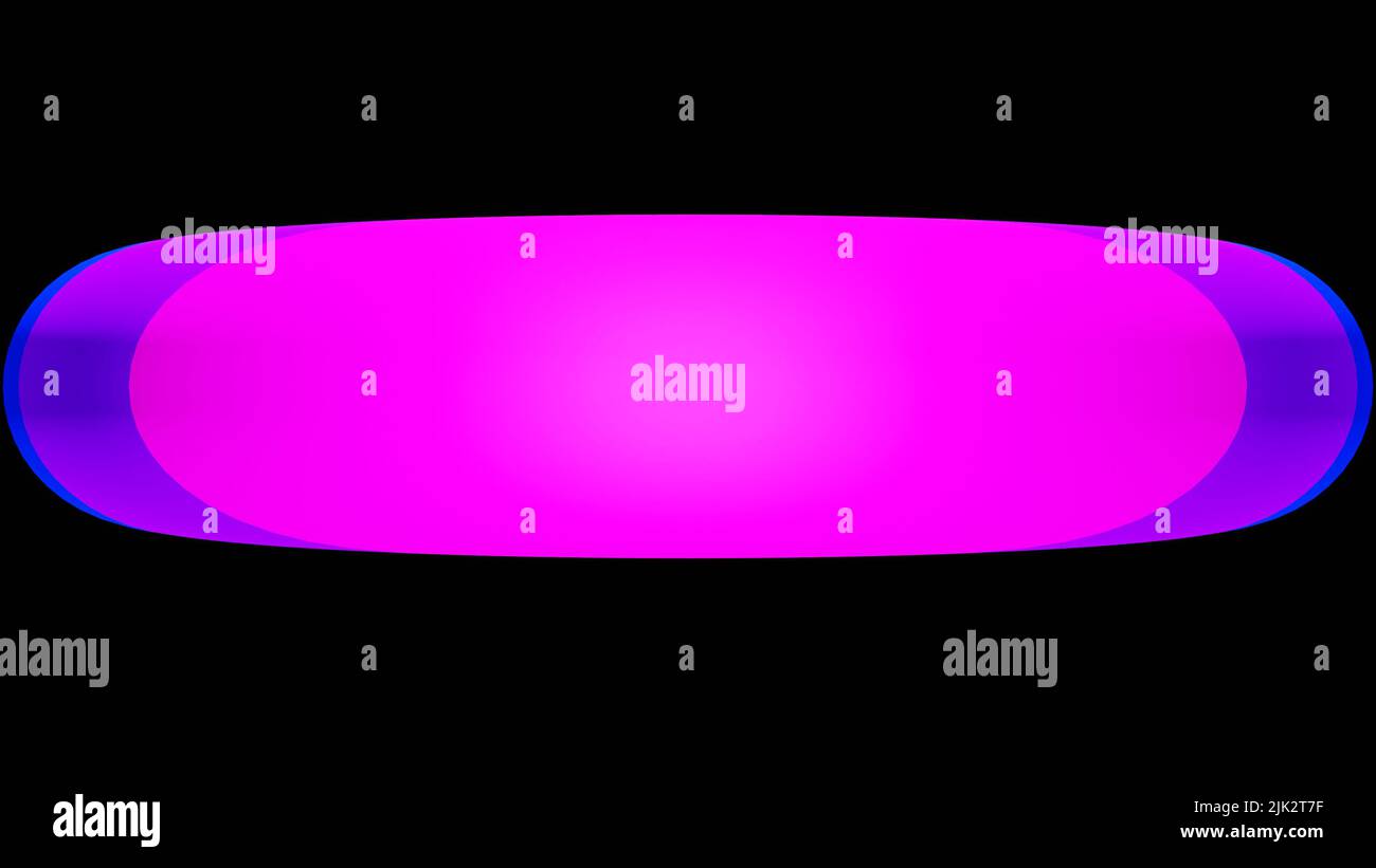 3D rendering. Pink template with black background to place text or ...