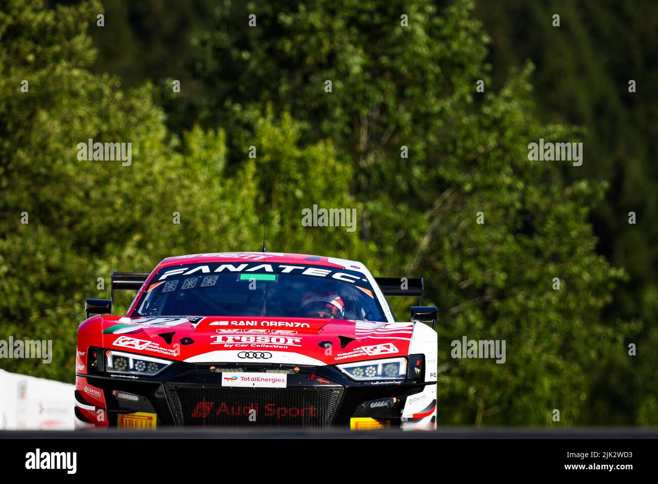 Spa, Belgium. 29th July, 2022. 12 Audi Sport Team Tresor, Audi R8 LMS ...
