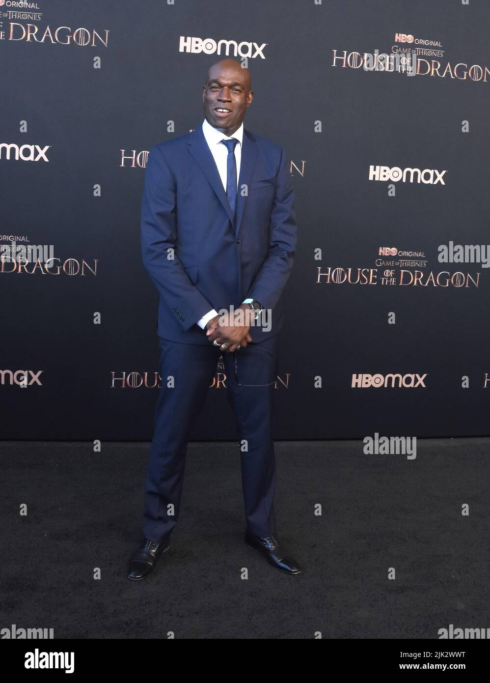 Los Angeles, California, USA 27th July 2022 Actor Steve Toussaint ...