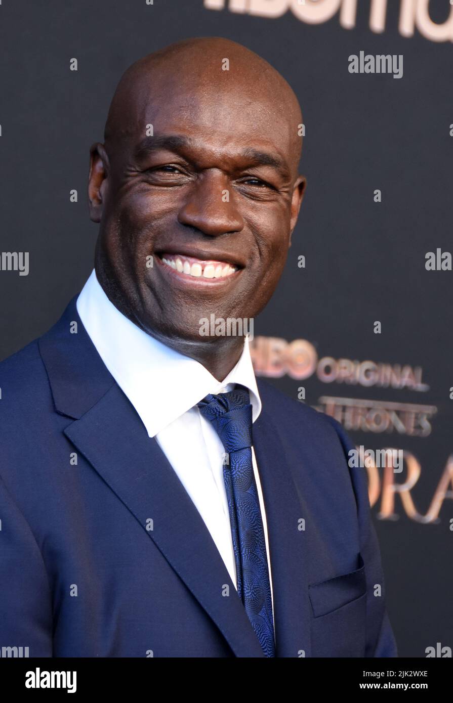 Los Angeles, California, USA 27th July 2022 Actor Steve Toussaint ...