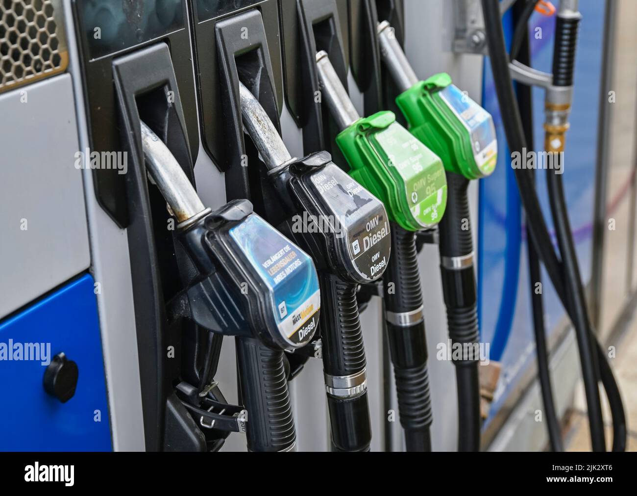 Omv petrol station hi-res stock photography and images - Alamy