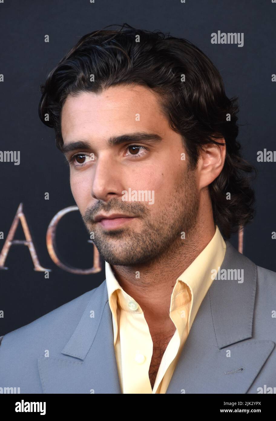 Los Angeles, California, USA 27th July 2022 Actor Fabien Frankel ...