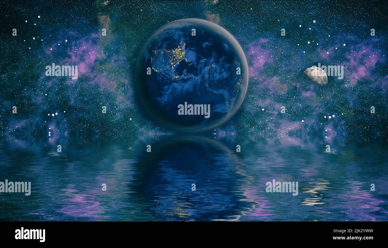 abstract, astrology, astronomy, background, black, blue, bright ...