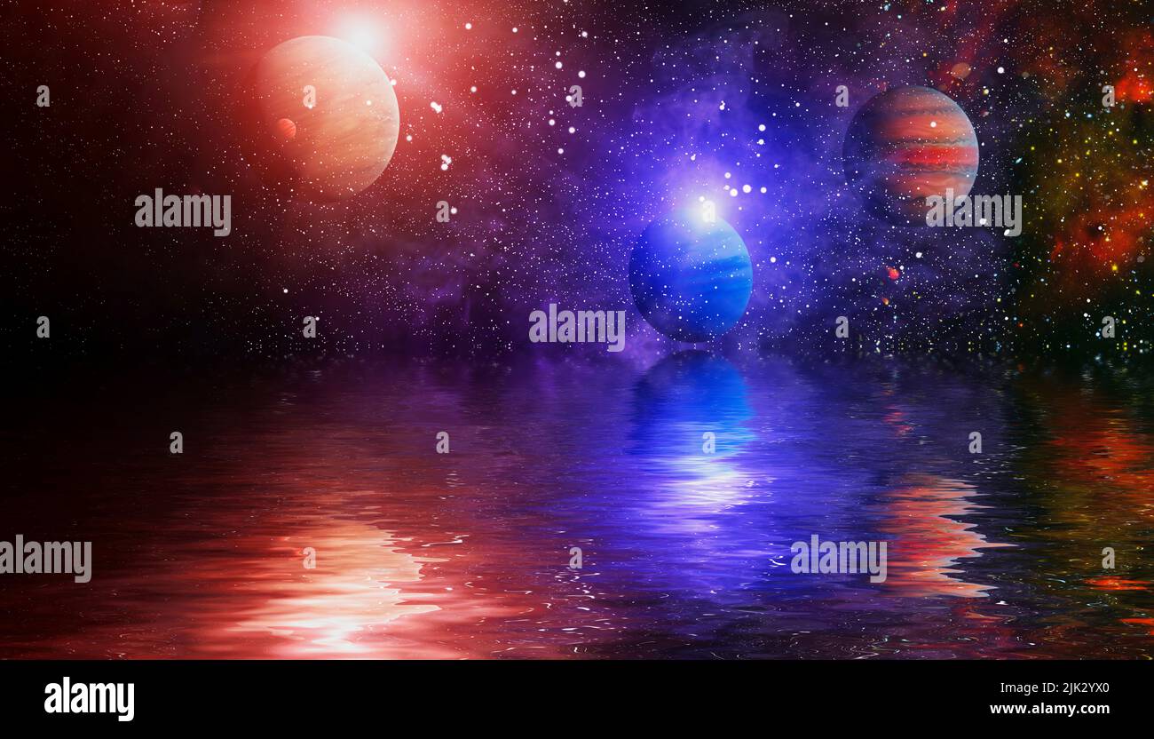 abstract, astrology, astronomy, background, black, blue, bright ...