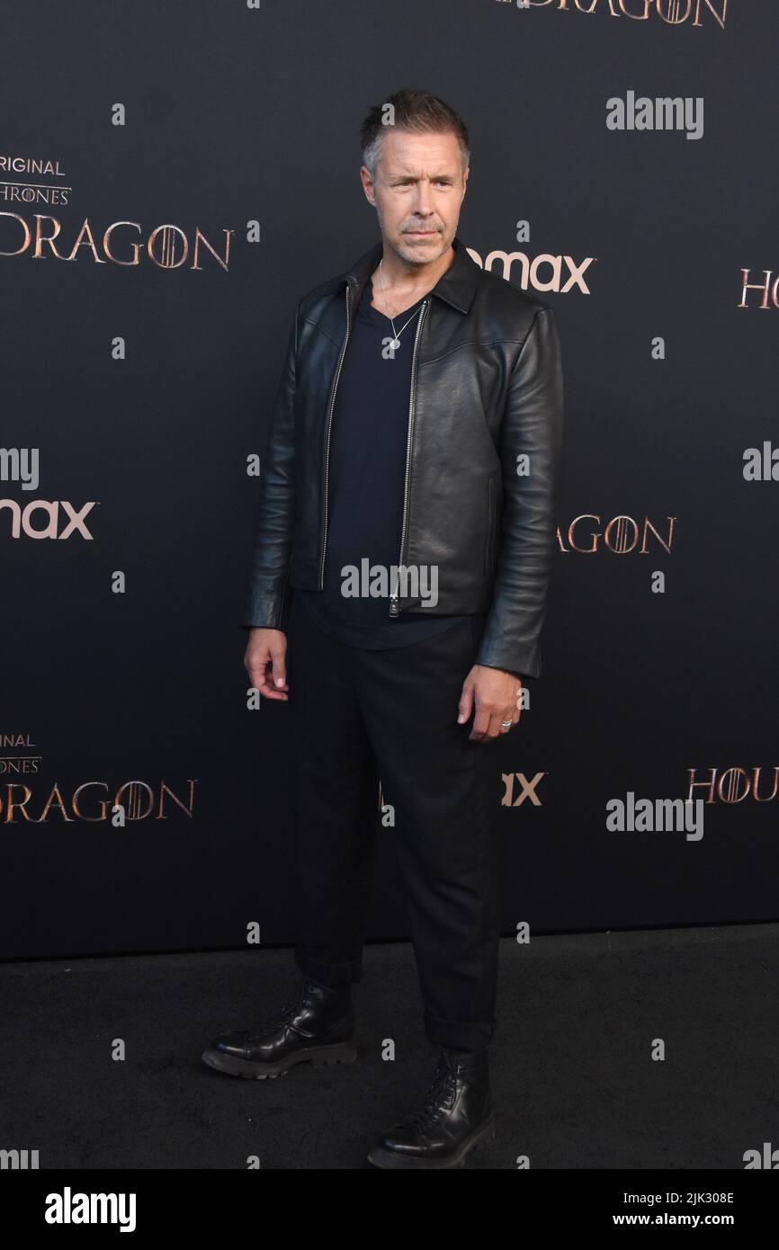 Los Angeles, California, USA 27th July 2022 Actor Paddy Considine ...