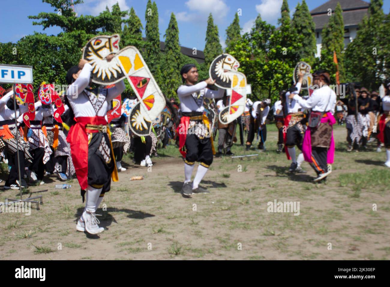 "Yogyakarta, Indonesia - May 2, 2019, breaking jathilan dancing (tari ...