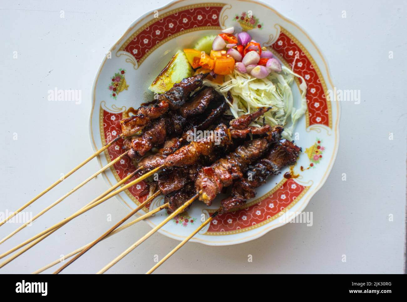 Goat meat satay hi-res stock photography and images - Alamy