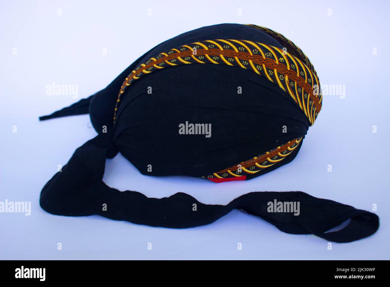 blangkon a traditional hat Javanese men. isolated on white background ...