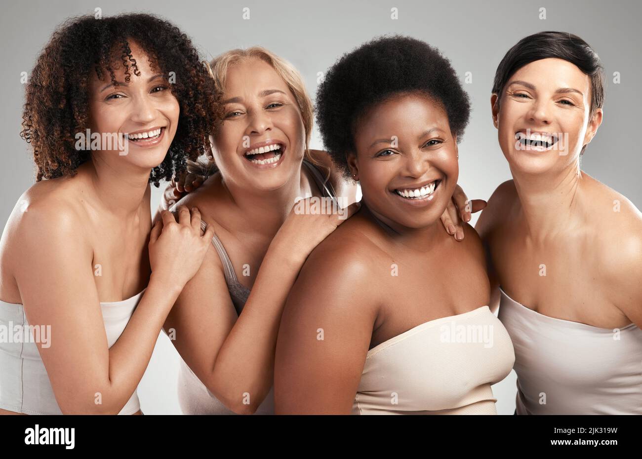 Were Taking Beauty To The Next Level A Diverse Group Of Women Standing