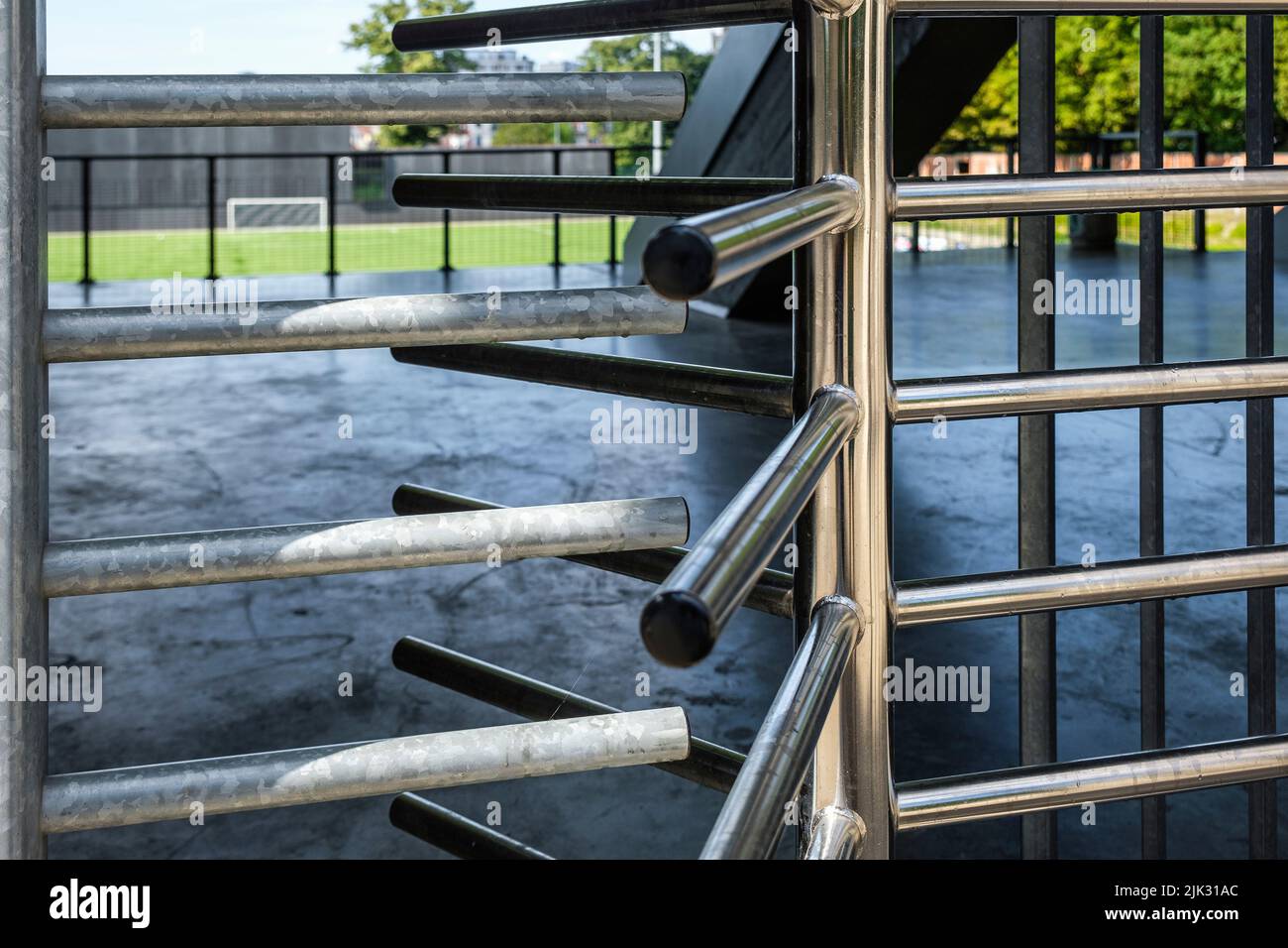 Soccer stadium - Crossing of Schaerbeek - Gates to access | Stade de ...